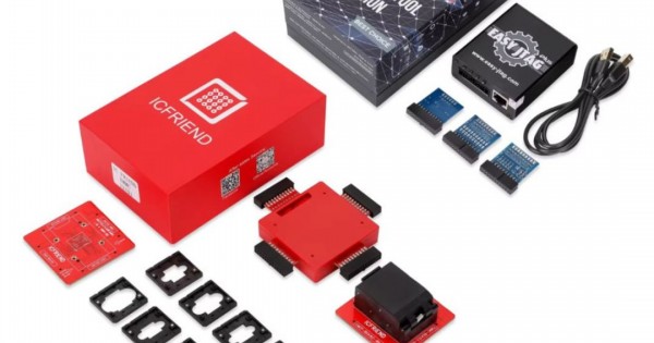 Easy JTAG Plus Box Black Edition With 3 ISP Adaptor With IC Friend ...