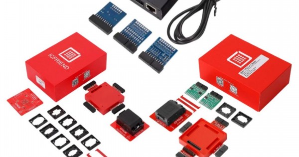 EASY JTAG PLUS BOX BLACK EDITION WITH 3 ISP ADAPTOR + IC FRIEND NB-UFS ...