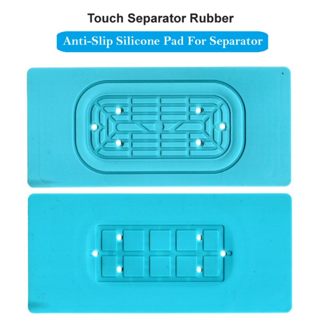 Universal Mobile LCD Touch Separator Silicon Rubber Mat - Anti-Slip and ...