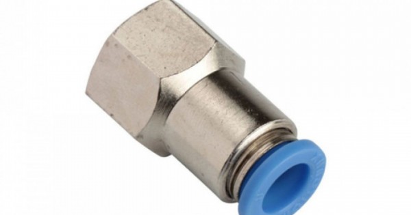 Reliable 1/4'' Thread Push-to-Connect Female Connector for Air Compressors