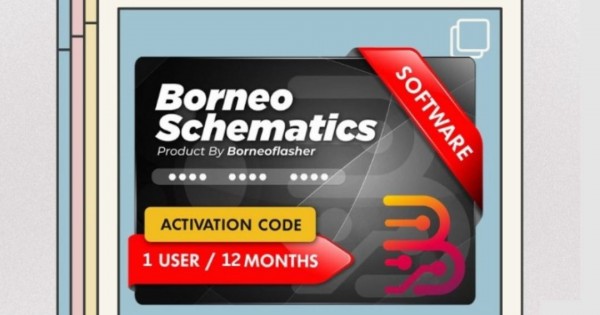 BORNEO SCHEMATICS HARDWARE TOOL 1 USER FOR 12 MONTHS